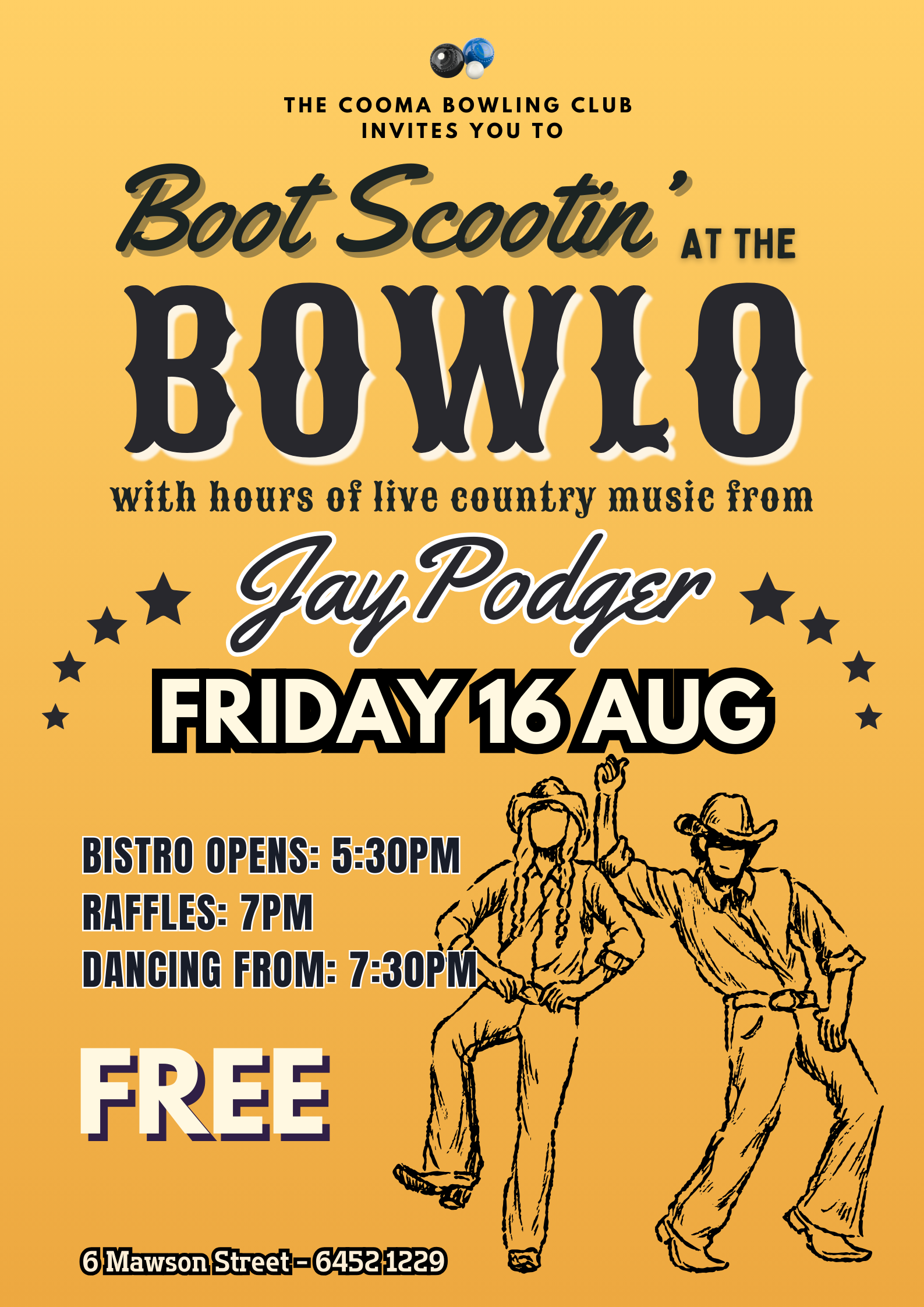 What’s On? – COOMA BOWLING CLUB